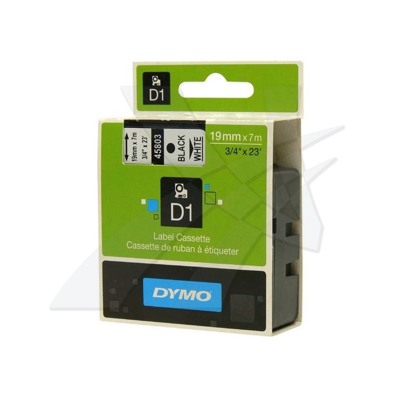 Dymo originál páska do tlačiarne štítkov, Dymo, 45803, S0720830, čierny ...