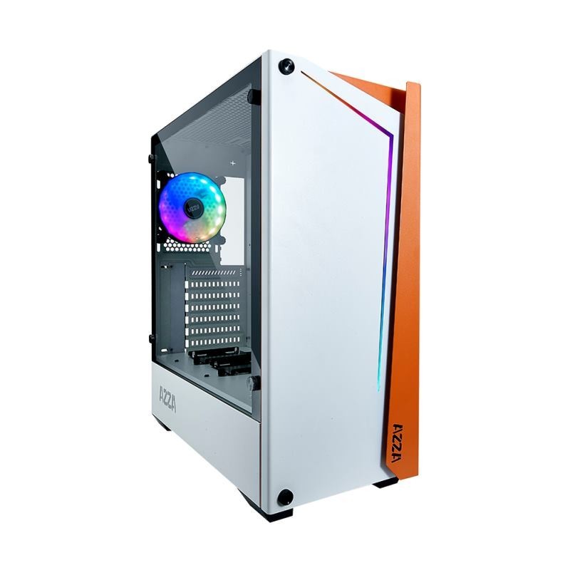 AZZA CSAZ 430 White DF2 Apollo Gaming Case, PC Skrinka - Axdata